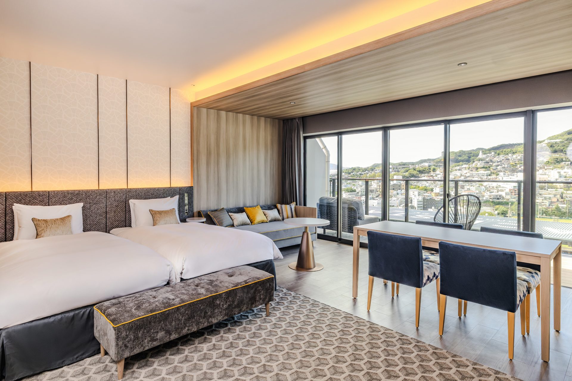 Grand Deluxe Stadium View Twin - [Official] Nagasaki Stadium City